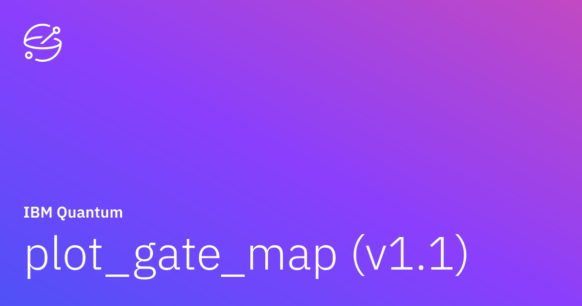 plot_gate_map (v1.1) | IBM Quantum Documentation